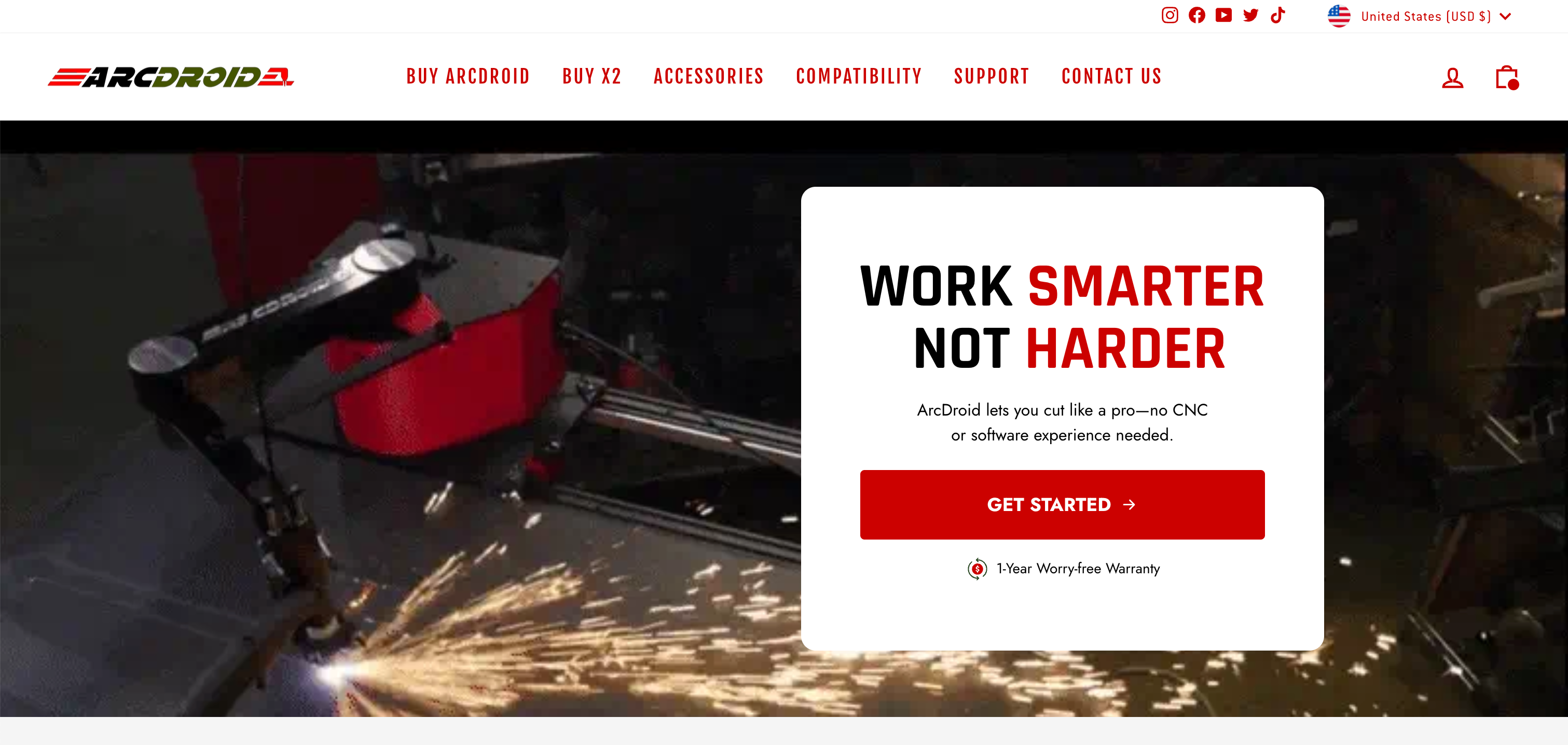 Products – ArcDroid CNC